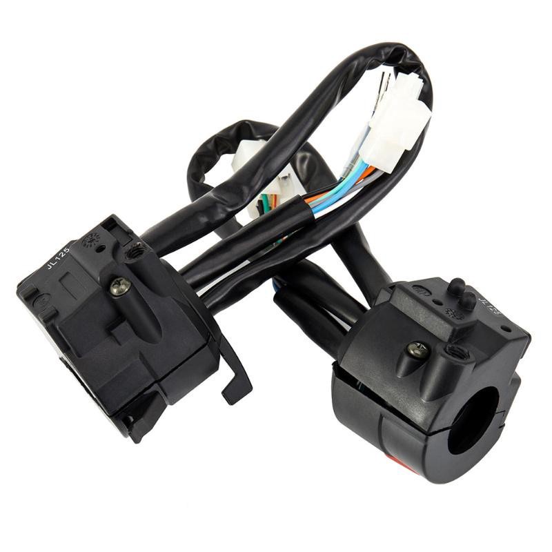 Left And Right Switch Universal Motorcycle Handlebar Mount On Off ...