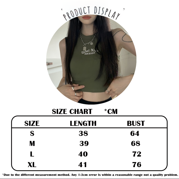 Korean Racer Back Crop Top for Women embroidered Knitted Korean Trendy ...