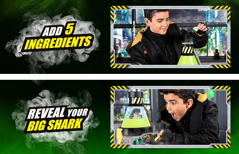 Beast Lab Shark Beast Creator w/Ingredients Experiment to Create Your ...
