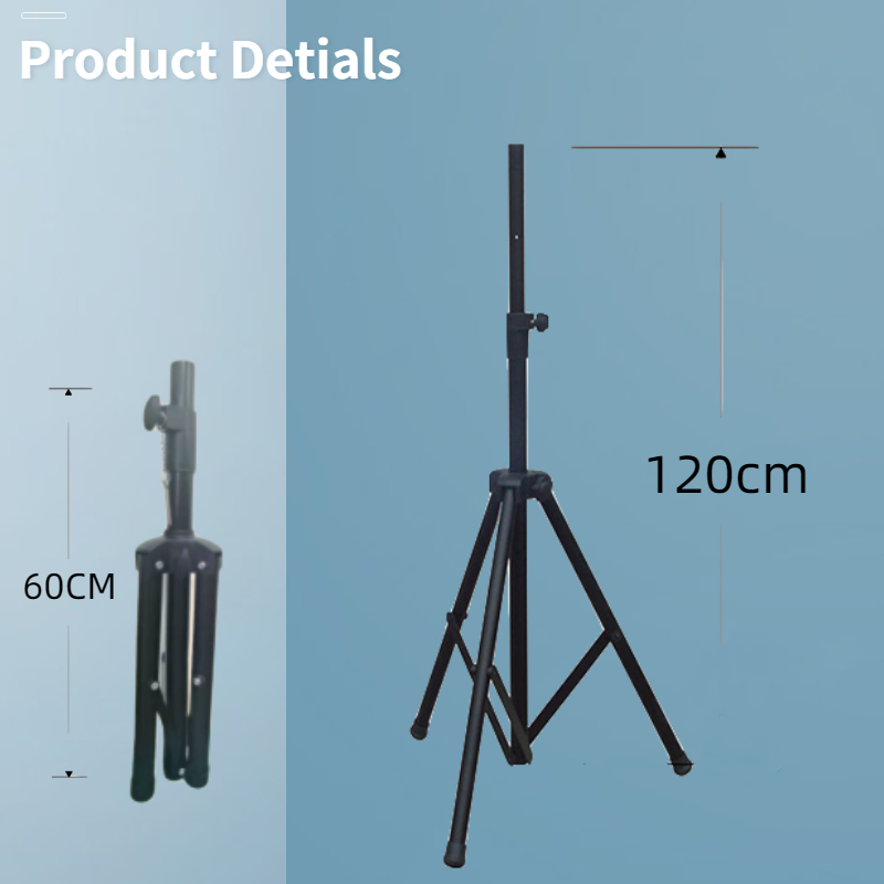 SPS-502 djustable Speaker Stand Professional Tripod Base Speaker Stand(Black) | Shopee Philippines