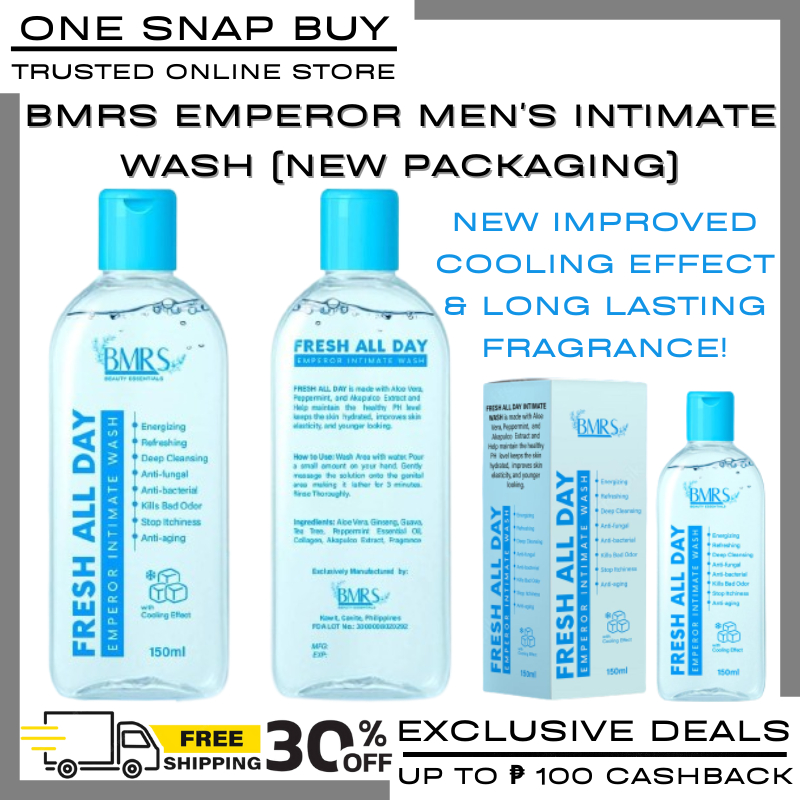 BUY 1 TAKE 1 Bmrs Fresh All Day Emperor Masculine Wash For Men 150 ML ...