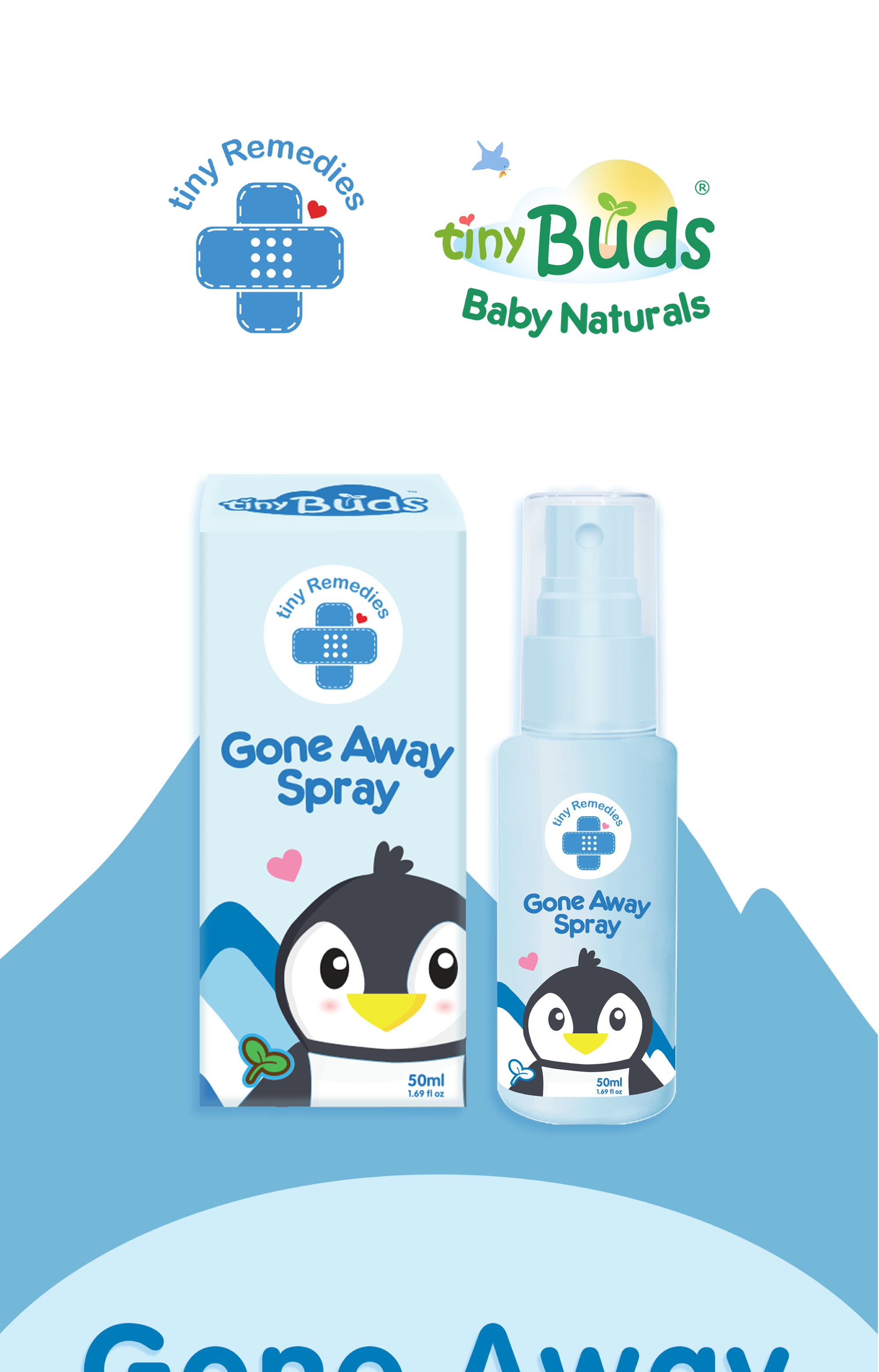 Tiny Buds Tiny Guardian Mist 50ml | Gone Away Mosquito Insect Repellent ...