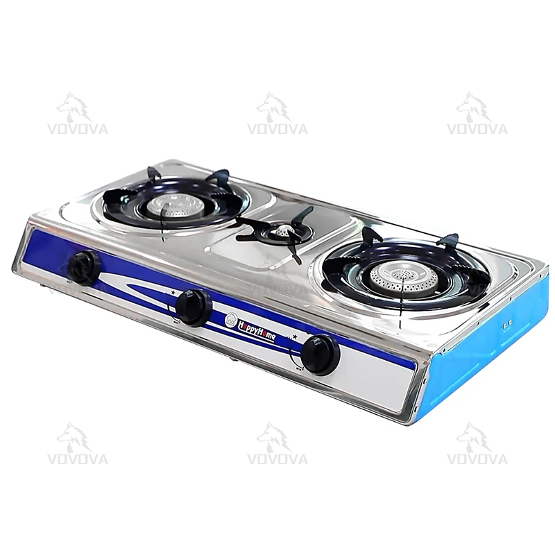 vovova Gas Stove 5.5KW Domestic Tabletop Stainless Steel Gas Stove ...