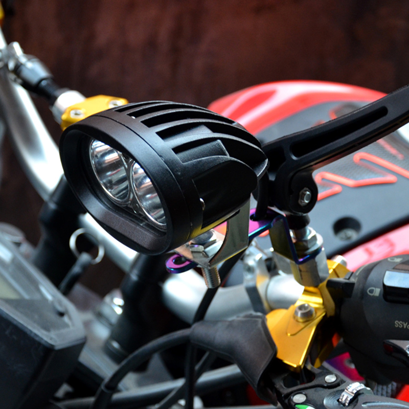 Universal Bracket Motorcycle Headlight Rearview Mirror Mounting Bracket ...