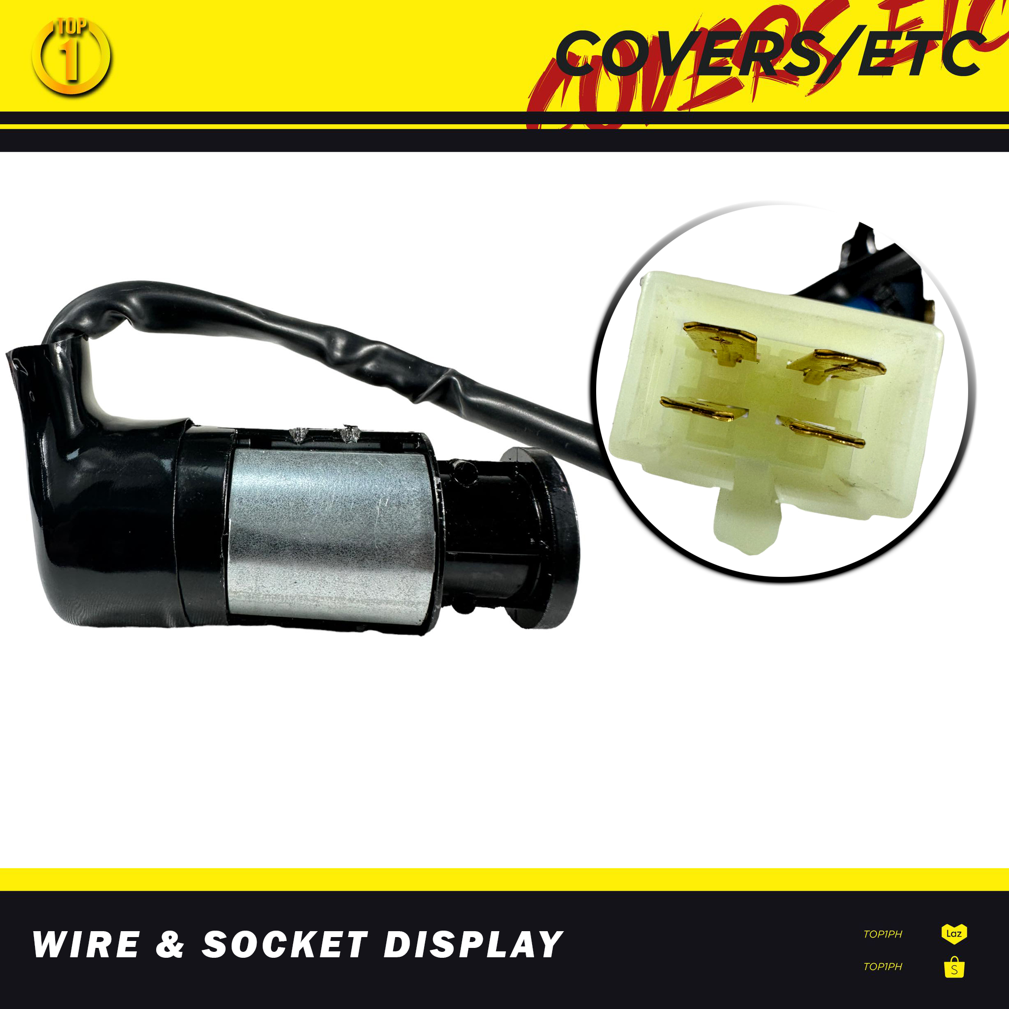 TOP1 RACING TRC HONDA XRM 110 Ignition Switch Anti Theft Key Set ...