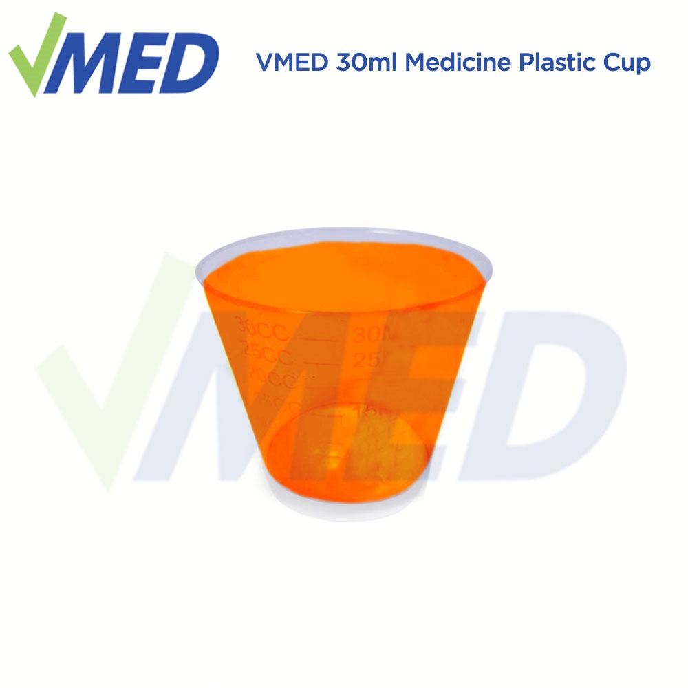 VMED Prohealthcare 30ml Medicine Cup Plastic (PACK OF 10) | Shopee ...