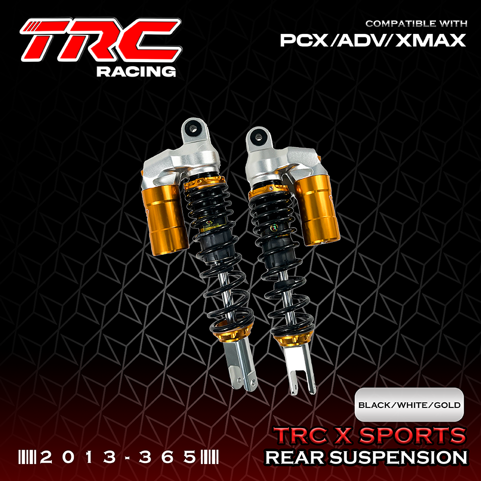 TRC Racing PH X PRO 365mm PCX/ADV/XMAX Shock Absorber Suspension Fully ...