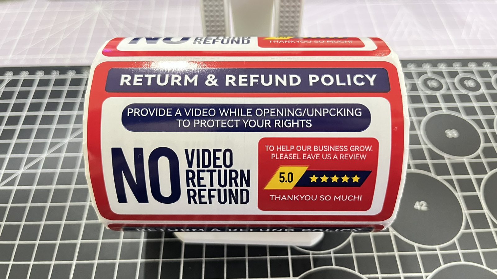 NEW! 500PCS NO Video, NO Refund, NO Return High Quality Return Refund ...