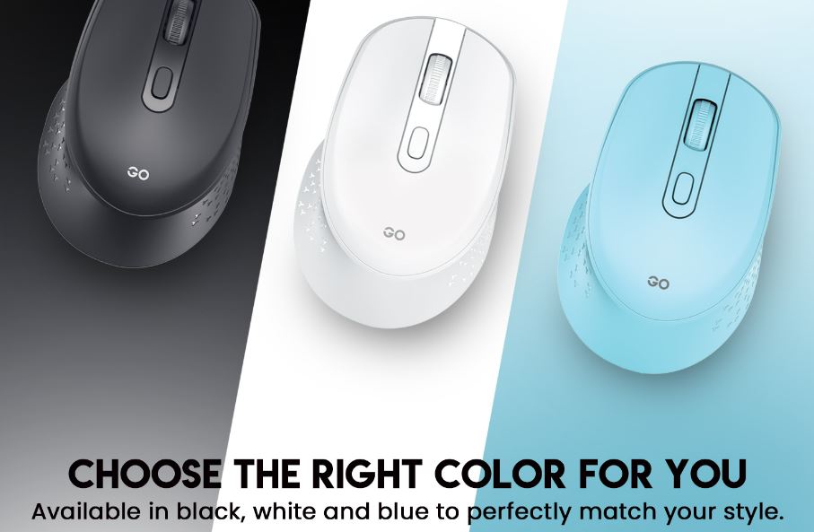 Fantech GO W606 Wireless Office Mouse Plug and Play Connectivity With Ergonomic Grip | Shopee ...