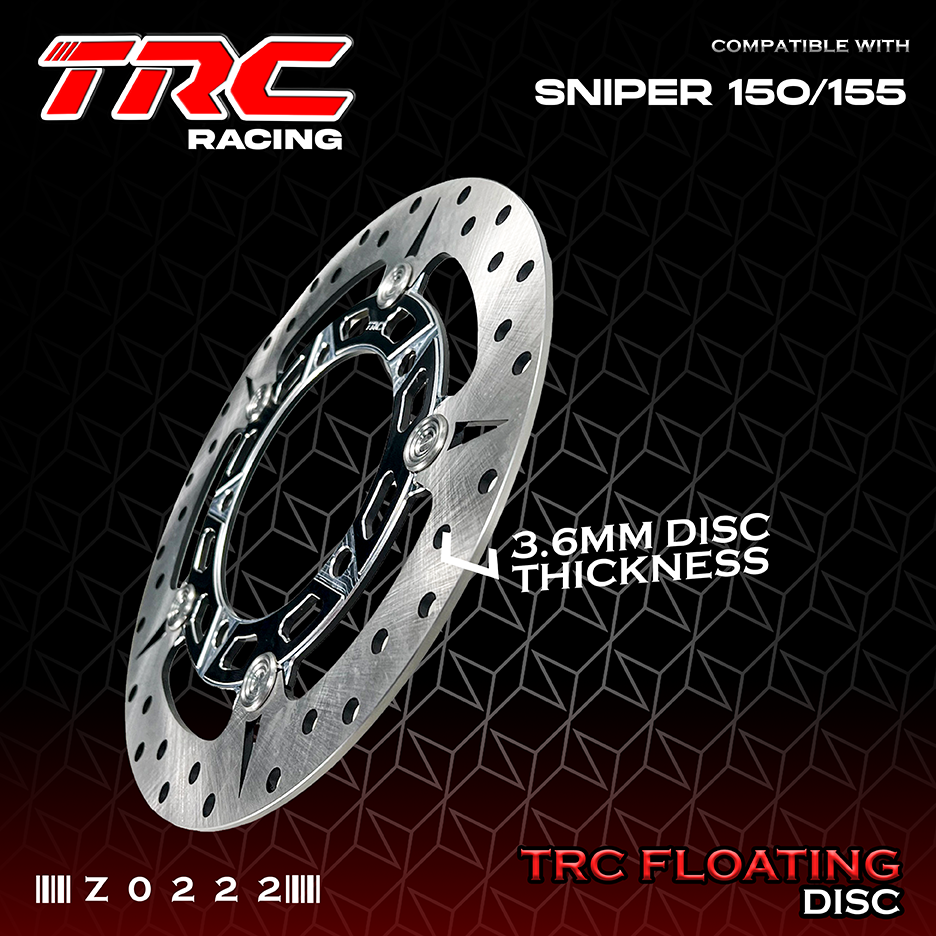 TRC FLOATIN FRONT DISC BRAKE for Sniper 150/155 5 HOLES 267mm Z0222 ...