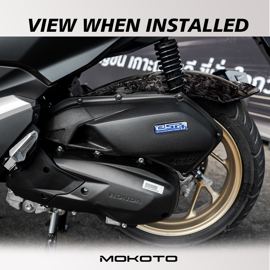 HONDA CLICK 160 TIRE HUGGER LONG C-9164 REAR FENDER MUD GUARD FOR HONDA ...