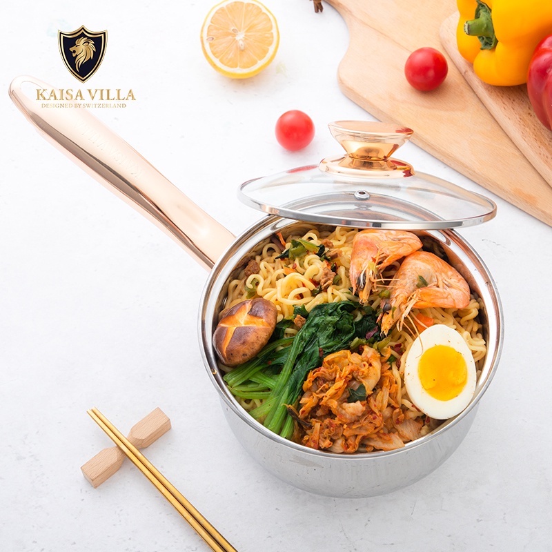 KaisaVilla casserole with lid stainless Steel soup pot cooking pot ...