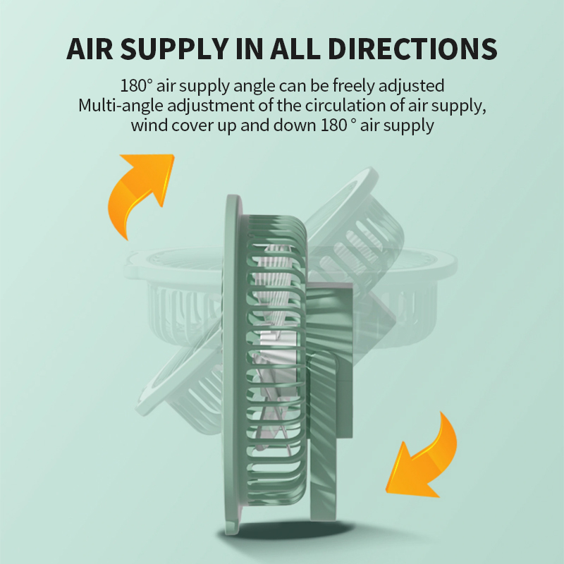 Multifunctional Desktop Fan Table Lamp Fan Mini Fan Desk Lamp Fan ...