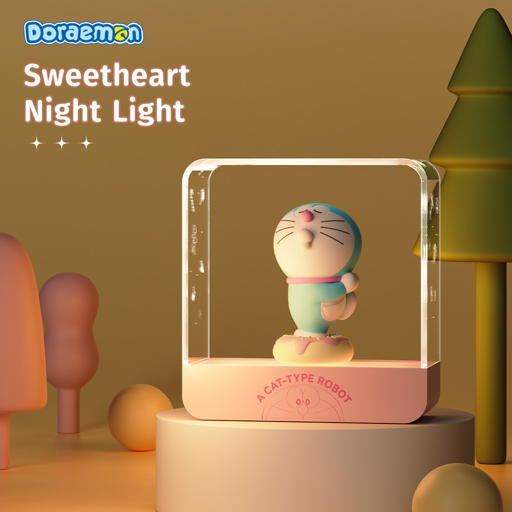 Rock Space Doraemon Sweetheart Doll Night Light Sleep Lights Night Lamp ...