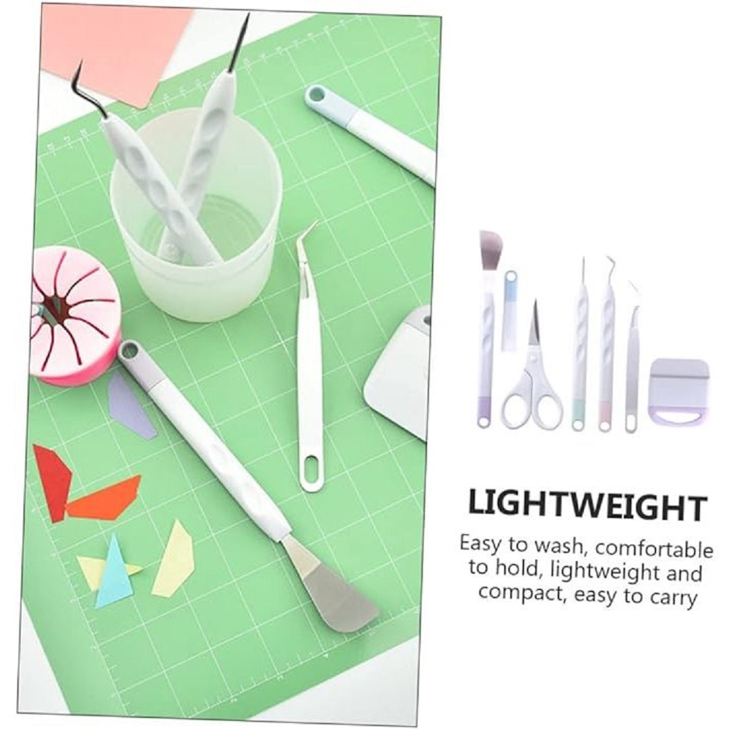 6 PC Weeding Tool Kit Craft Tool Set | Cricut Cutter Sticker Vinyl 6in1 ...