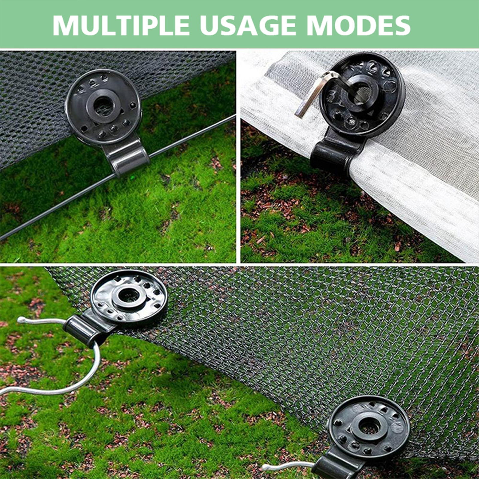 50pcs Sun Shade Net Clip Sunshade Net Fixing Clips Greenhouse Shade