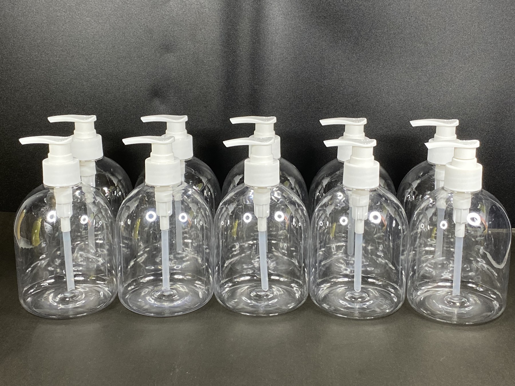 10pcs - 500ml Bell Pump Pet Bottle (good for use in Alcohol, Sanitizer ...