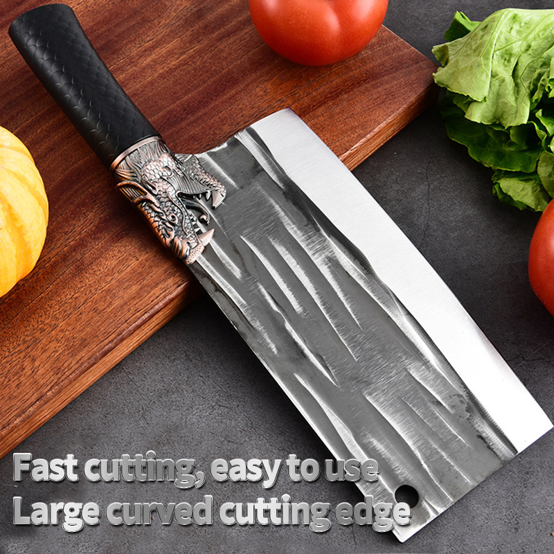 Nipiin Dragon Head Bone Removal Knife Forged Blade Slicing Knife Bone ...
