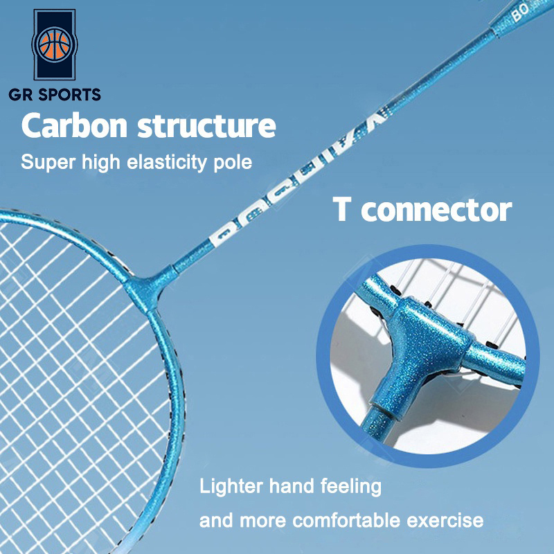 Badminton Set with 3pcs Training Shuttlecocks Badminton Rackets for ...