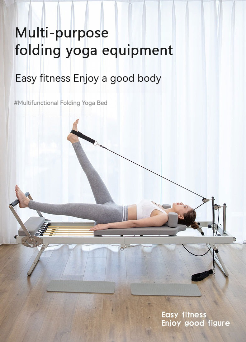 Pilates Reformer Machine Yoga Pilates Core Bed Body Balance Machine ...