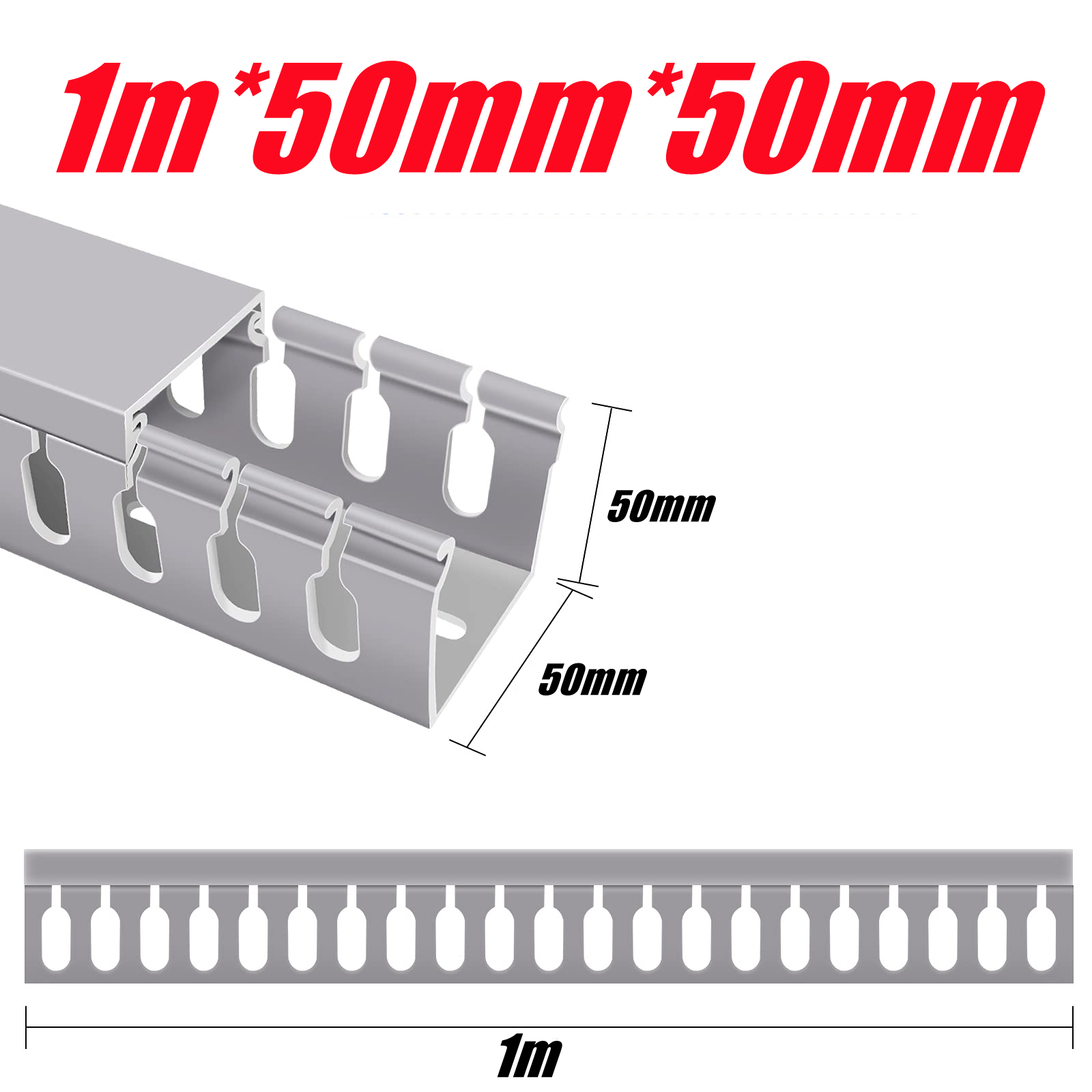 Open Slot Wiring Cable Raceway Kit Management System Duct Concealer ...