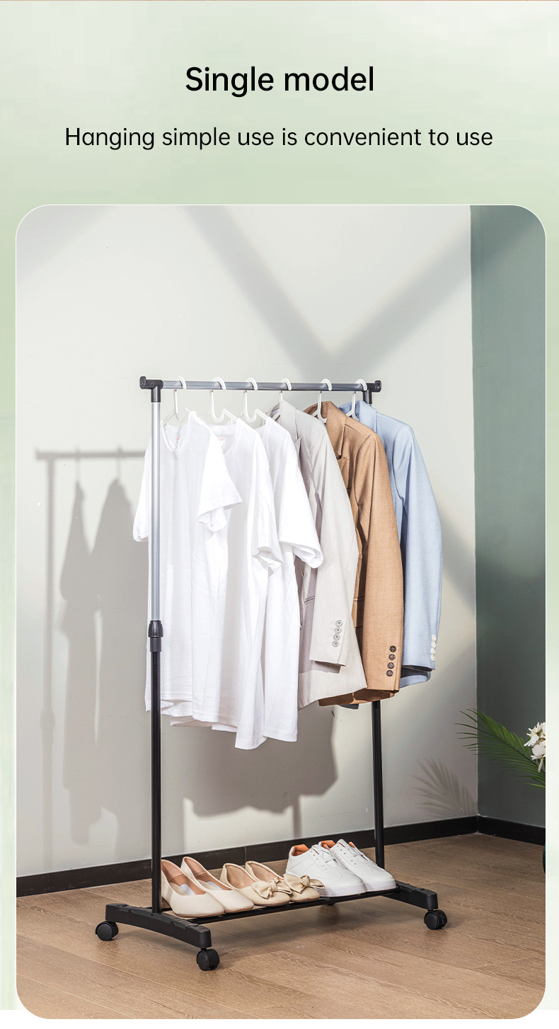 Vusign By Deli 360 Rotating Clothes Rack Double Poles Telescopic ...