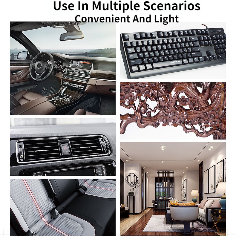 Car Interior Soft Brush, Center Console Clean Tool, Air Outlet with ...