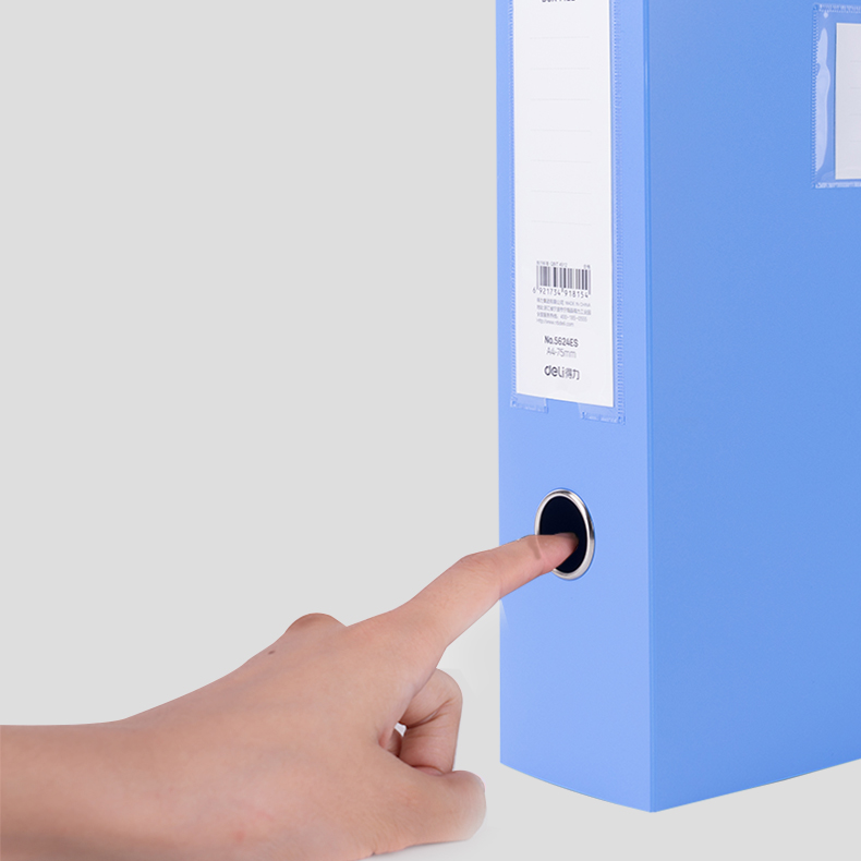 Deli A4 Large-Capacity File Data Box File Folder Box Desktop File ...