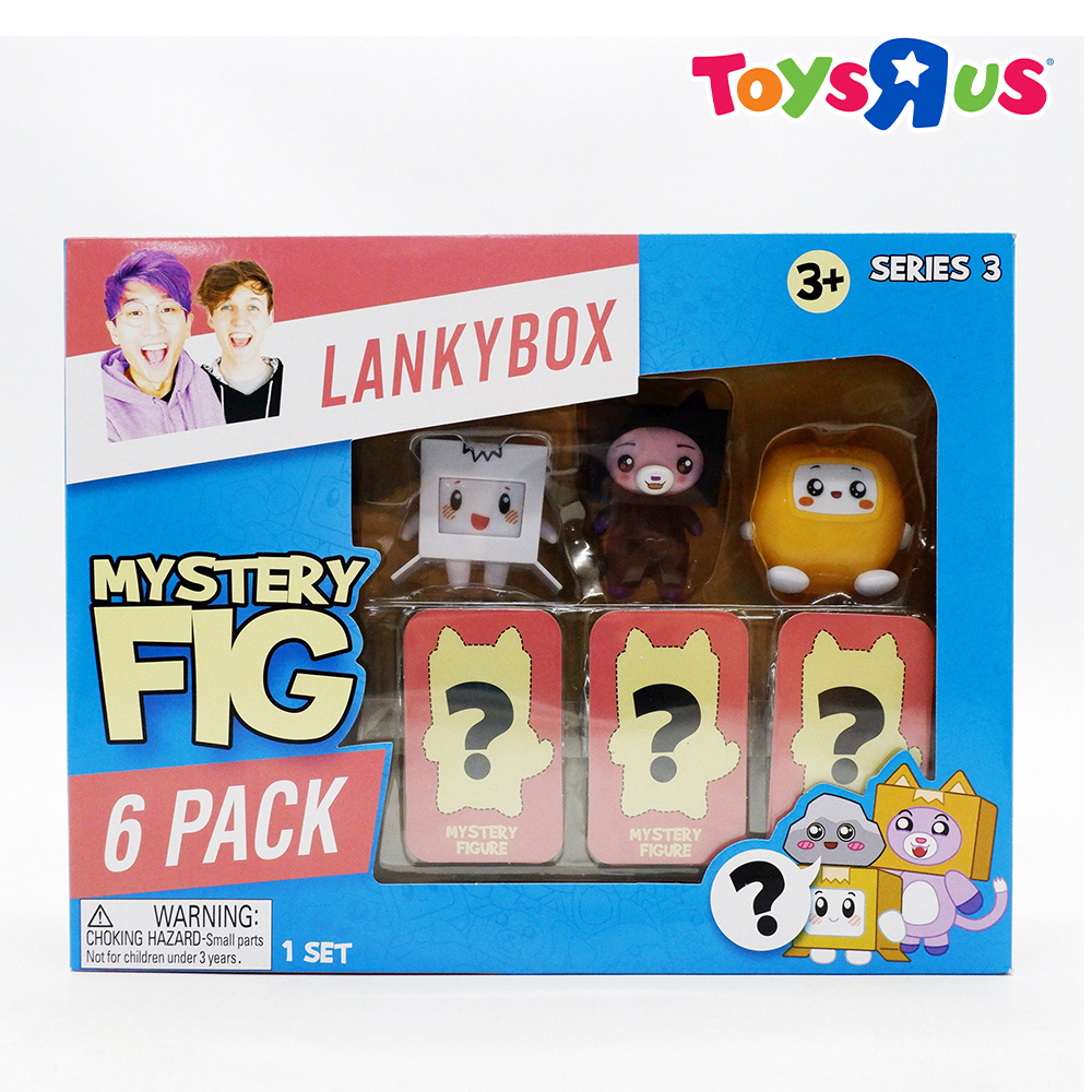LankyBox Collectible Mystery Figures - 6 Pack (Random Figure) | Shopee ...