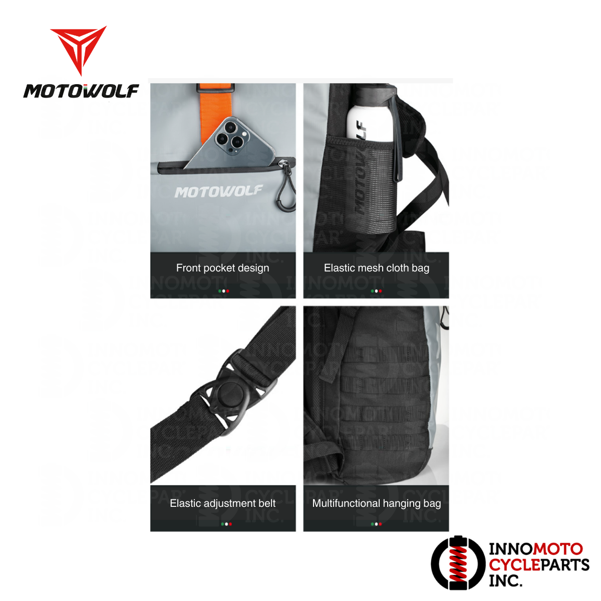MOTOWOLF MDL0716 Waterproof Backpack 30L | Shopee Philippines