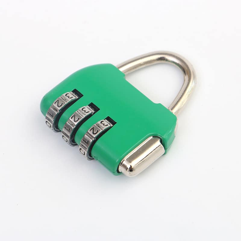 3 Digit Combinations Padlock Safe Cipher Lock Small Combination Lock ...