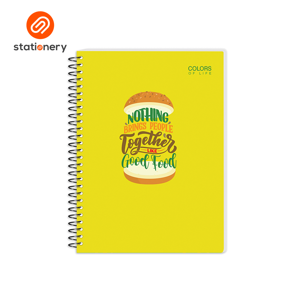 Advance Colors of Life Spiral Notebook 80lvs Pack of 7 | Shopee Philippines