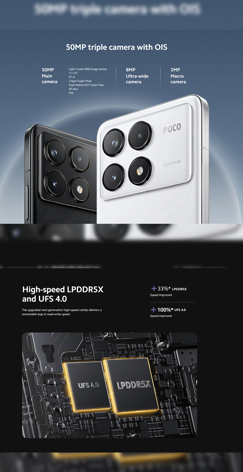POCO F6 Pro Snapdragon 8 Gen 2 Mobile Platform Powered by Xiaomi ...