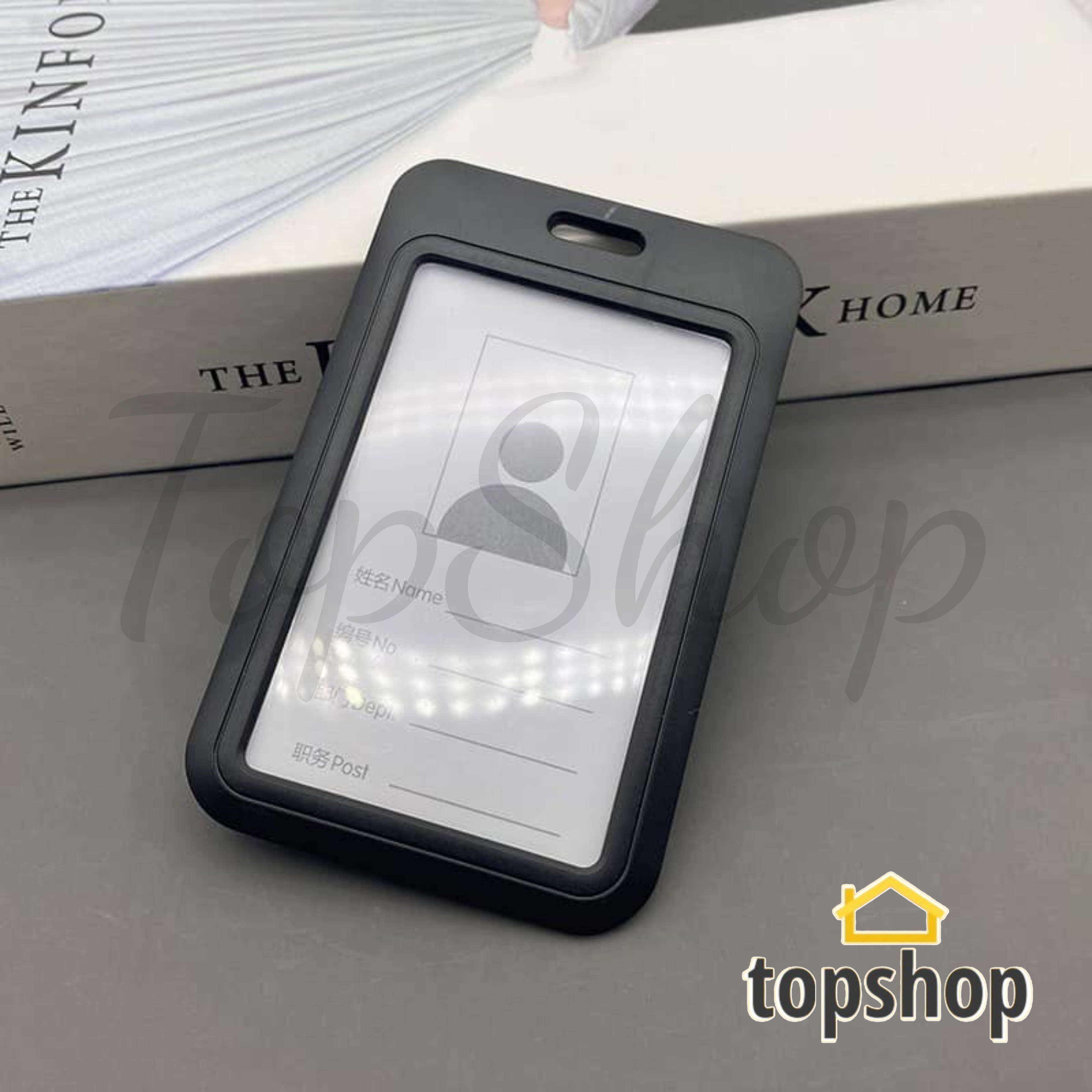 TOPSHOP 1pc Multi-purpose Slide ABS meteril ID Card case school student ...