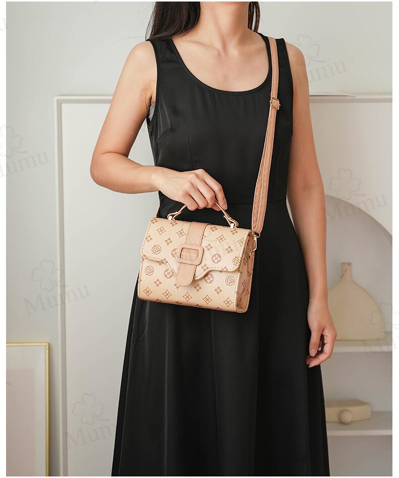 【High-End Mumu】5081 Elegant Women Retro Leather Sling Bag Ladies ...