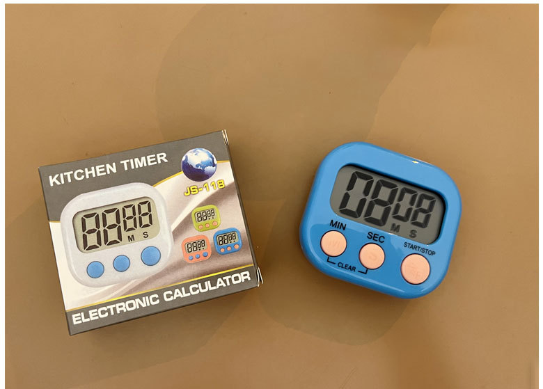 Multi-Function Electronic Timer Magnetic LCD Digital Kitchen Timer Study, Work, Exercise ...