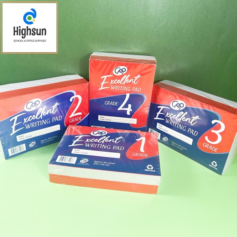 Idols Kids/Excellent/Eagle Writing Pad Paper 10 Pads In One Pack Grade ...