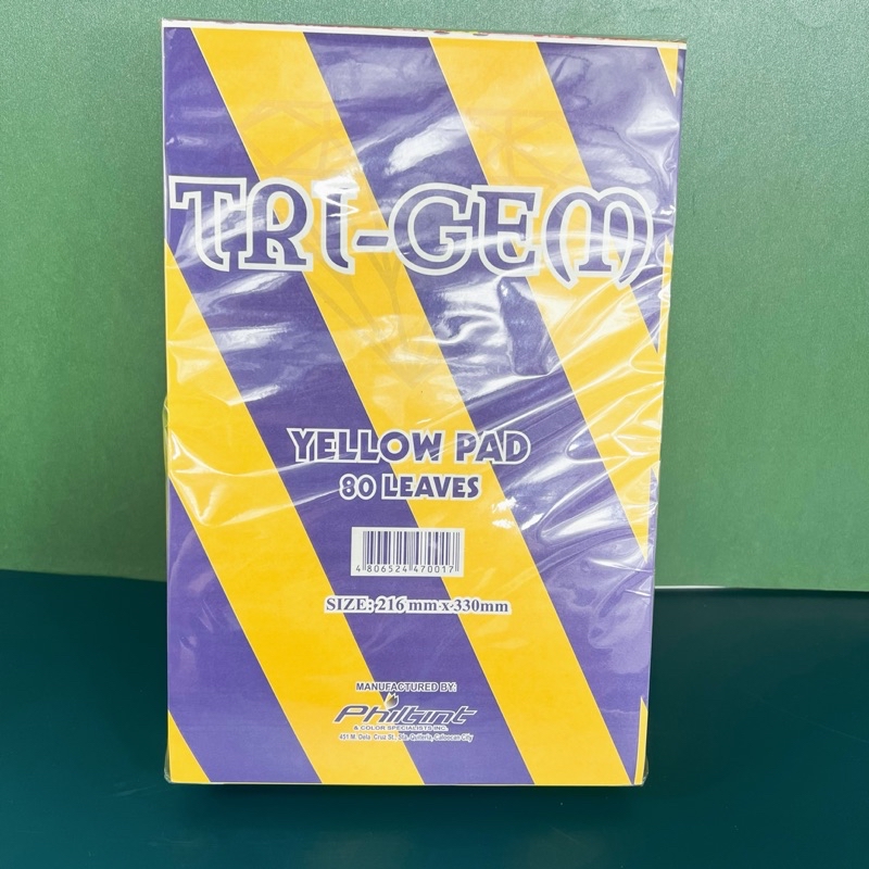 Yellow Pad Paper 10pcs in One Pack | Shopee Philippines
