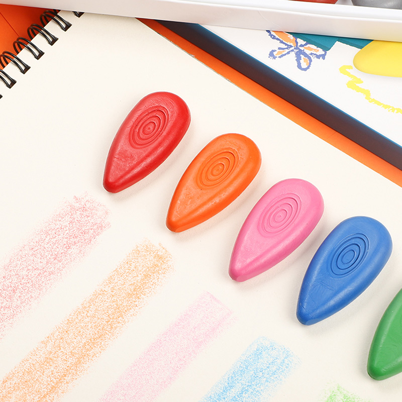 Deli 36/48 Color/Set Water drop crayons 72074 | Shopee Philippines