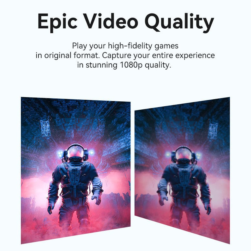 Vention 2-in-1 USB A + Type C to HDMI Video Capture Card 1080p@60Hz for ...