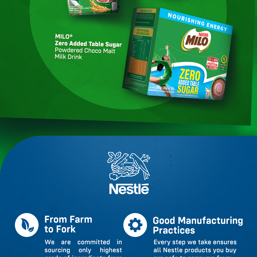 Milo Powdered Choco Malt Milk Drink 1kg - Pack of 4 with FREE Milo ...