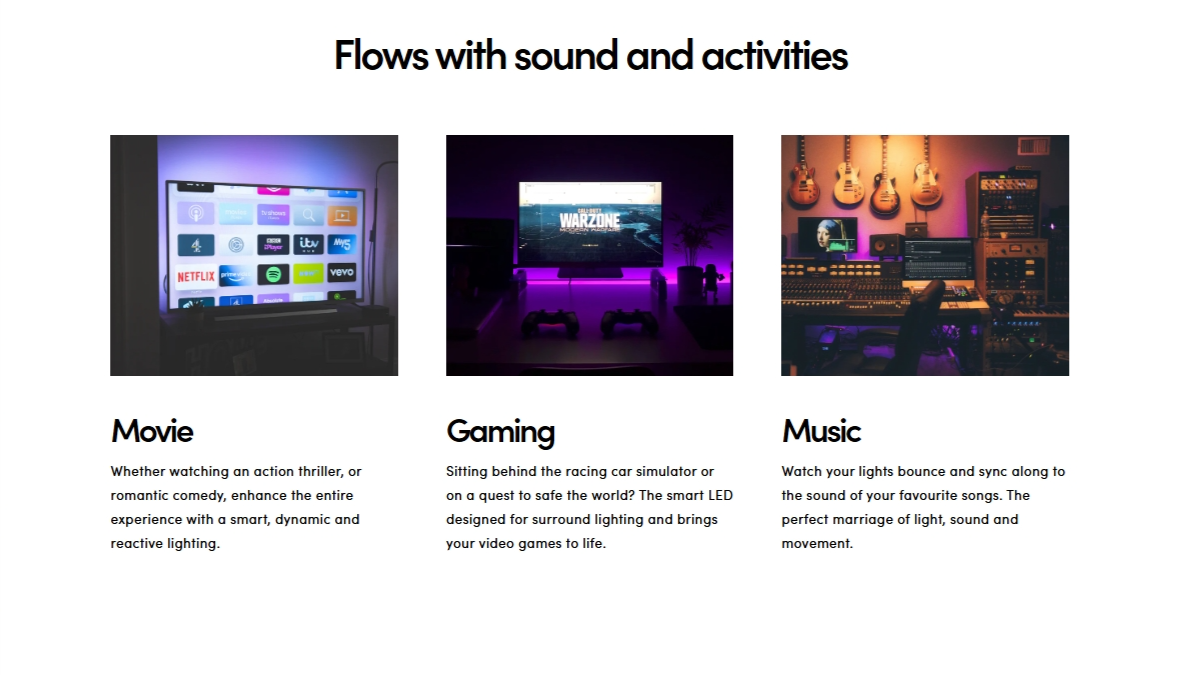 Prolink DS-3602 Smart LED Light Strip for Room RGB Strip Light SMD With ...