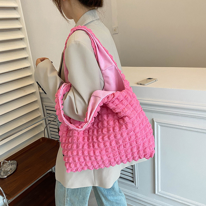 Cloud bag Sling bag for women Canvas Shoulder Bubble bag large capacity ...