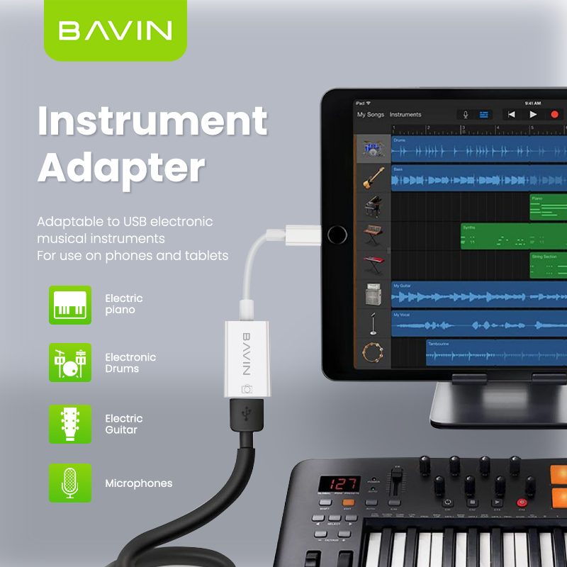 BAVIN O30 / O35 OTG Adapter Plug & Play Type-C to USB 3.0 / iPh to USB ...