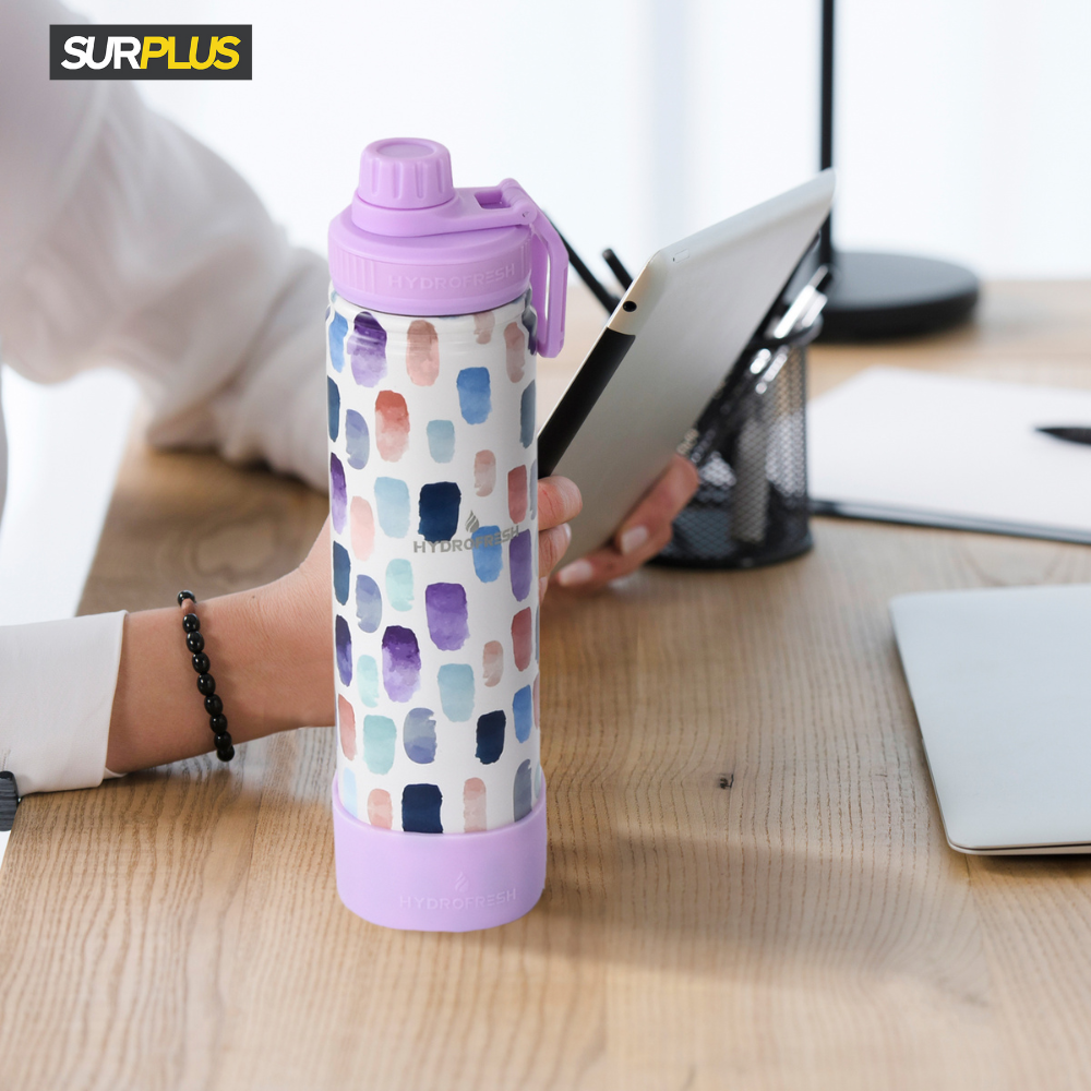 Surplus Hydrofresh Flask With Sporty Handle 650mL with Silicon Boot ...