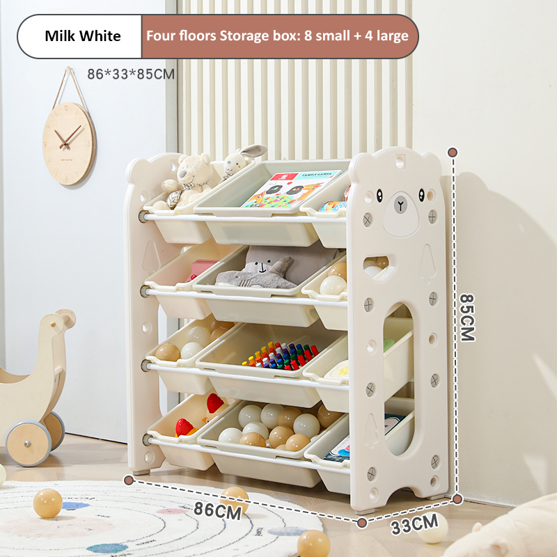 4 layer Toys storage rack for kids toy shelves toy organizer toy for ...