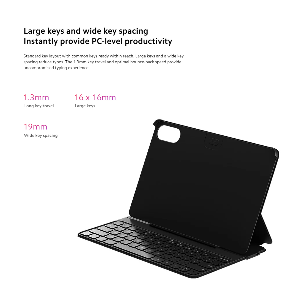 Xiaomi Redmi Pad Pro & Pad 2 Keyboard | Bluetooth 5.2 | 210mAh [NEW ...
