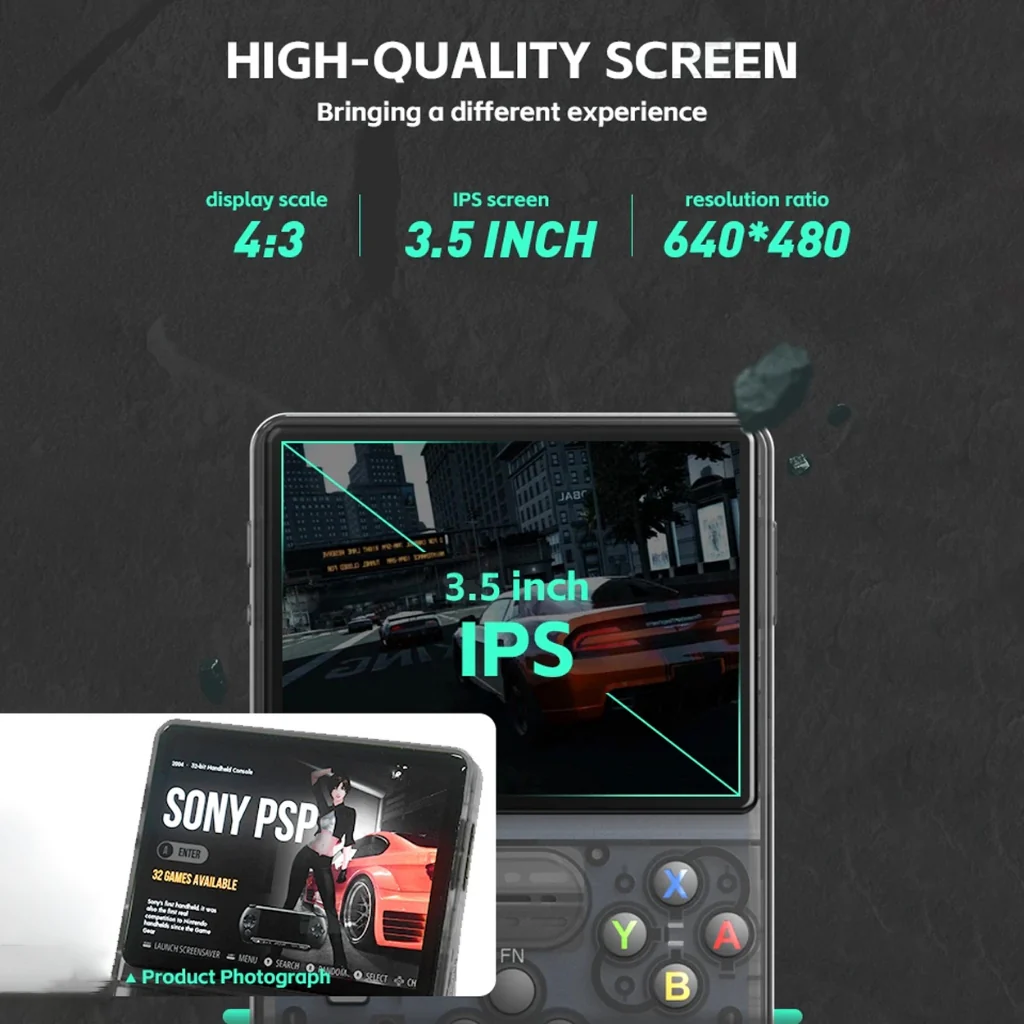 GameCove R36S Retro Handheld Video Game Console Linux System 3.5 Inch ...