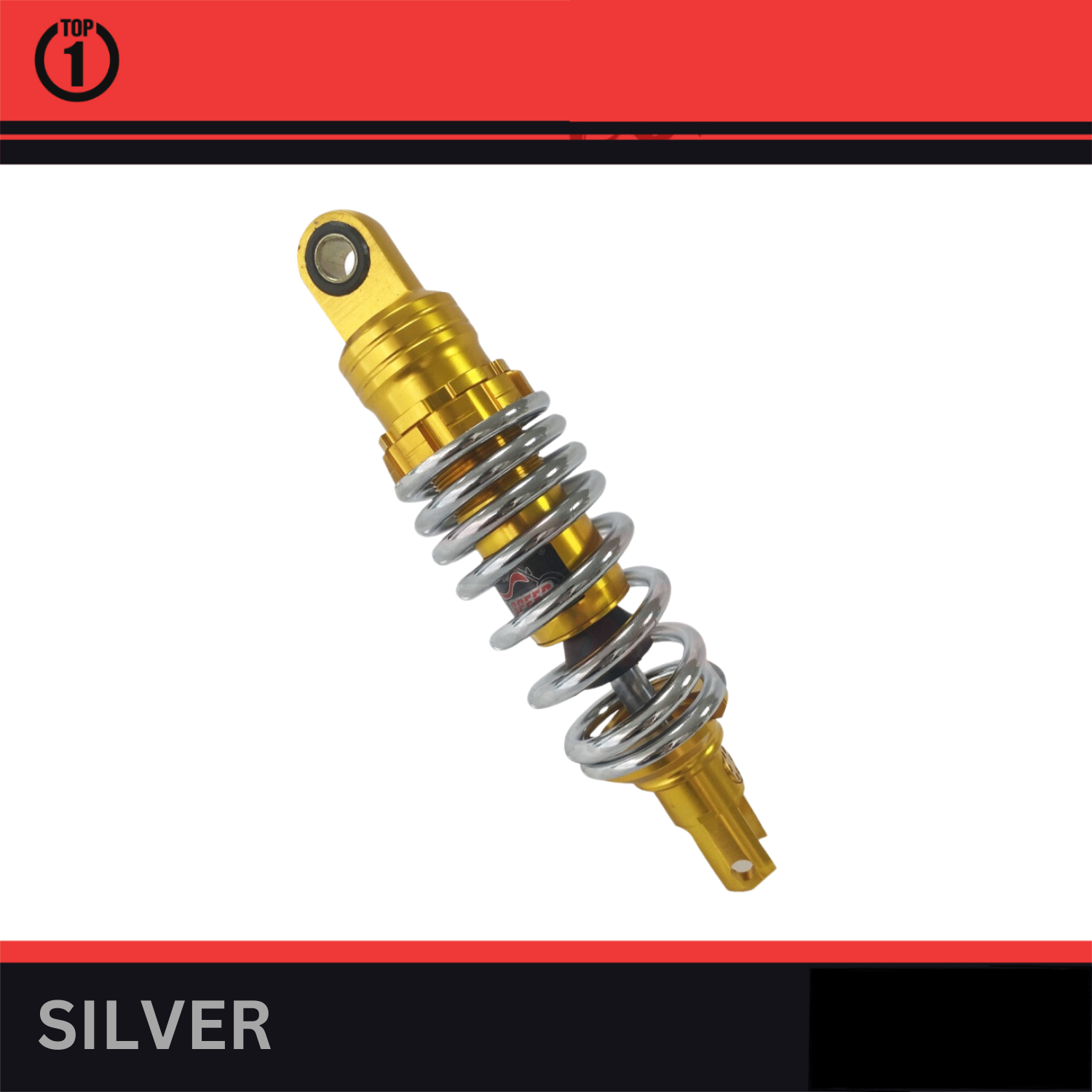 Top1 Racing Rear Mono Shock Absorber 245mm For Mio Click Beat Skydrive Scoopy Fino Gear #3903245 ...