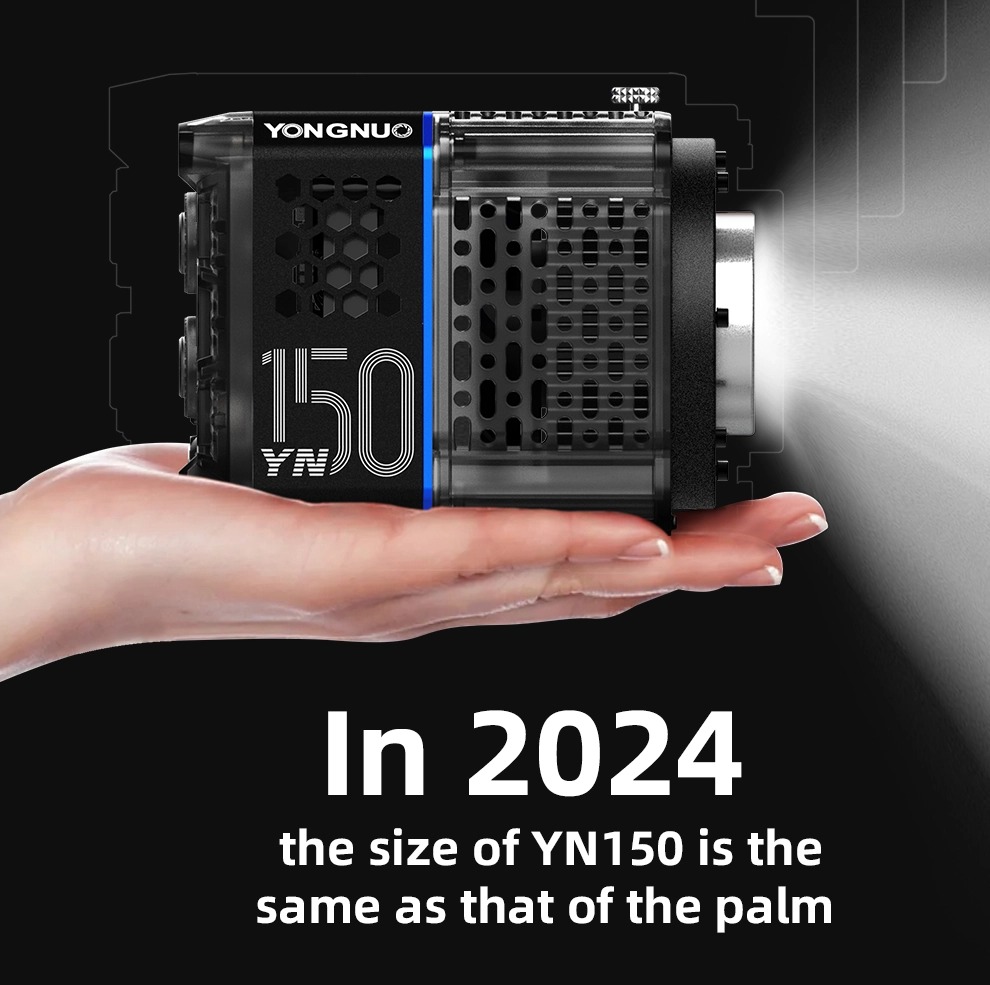 Yongnuo YN150 COB LED Video Light Kit Mini Bowens Mount TFT Screen w/ Onboard Controls | Shopee ...